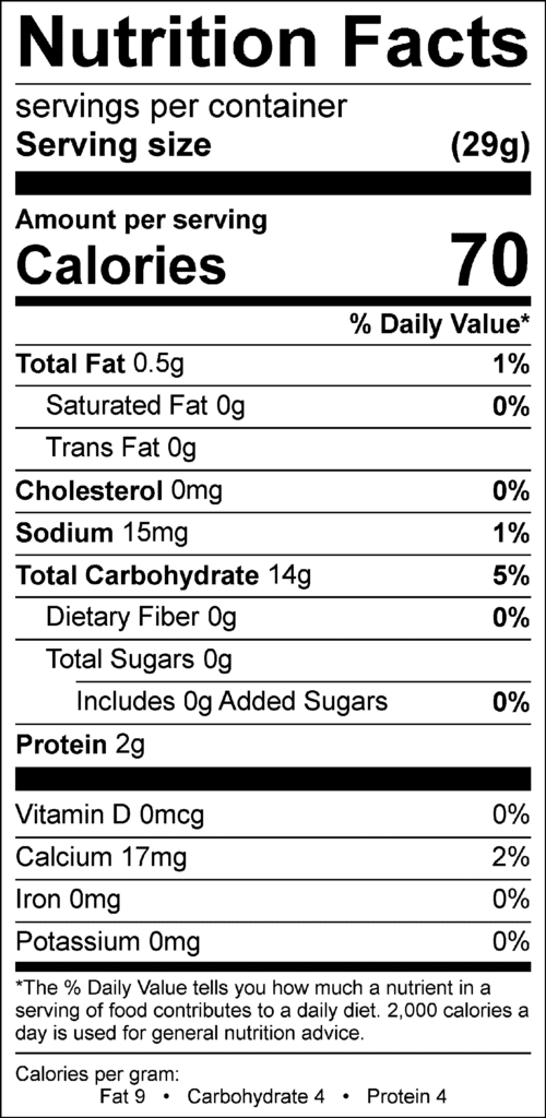 Pre-cut (4) Yellow Corn Chips - Catallia Premium Tortillas