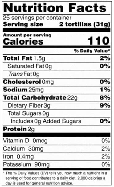 Yellow Corn Tortilla for Frying - Catallia Premium Tortillas